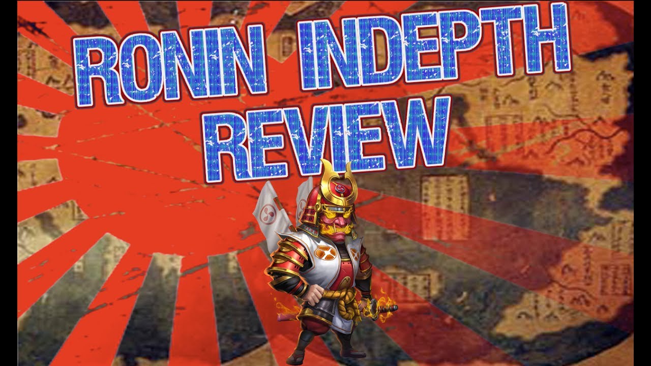 Castle Clash: Ronin Indepth Review - YouTube