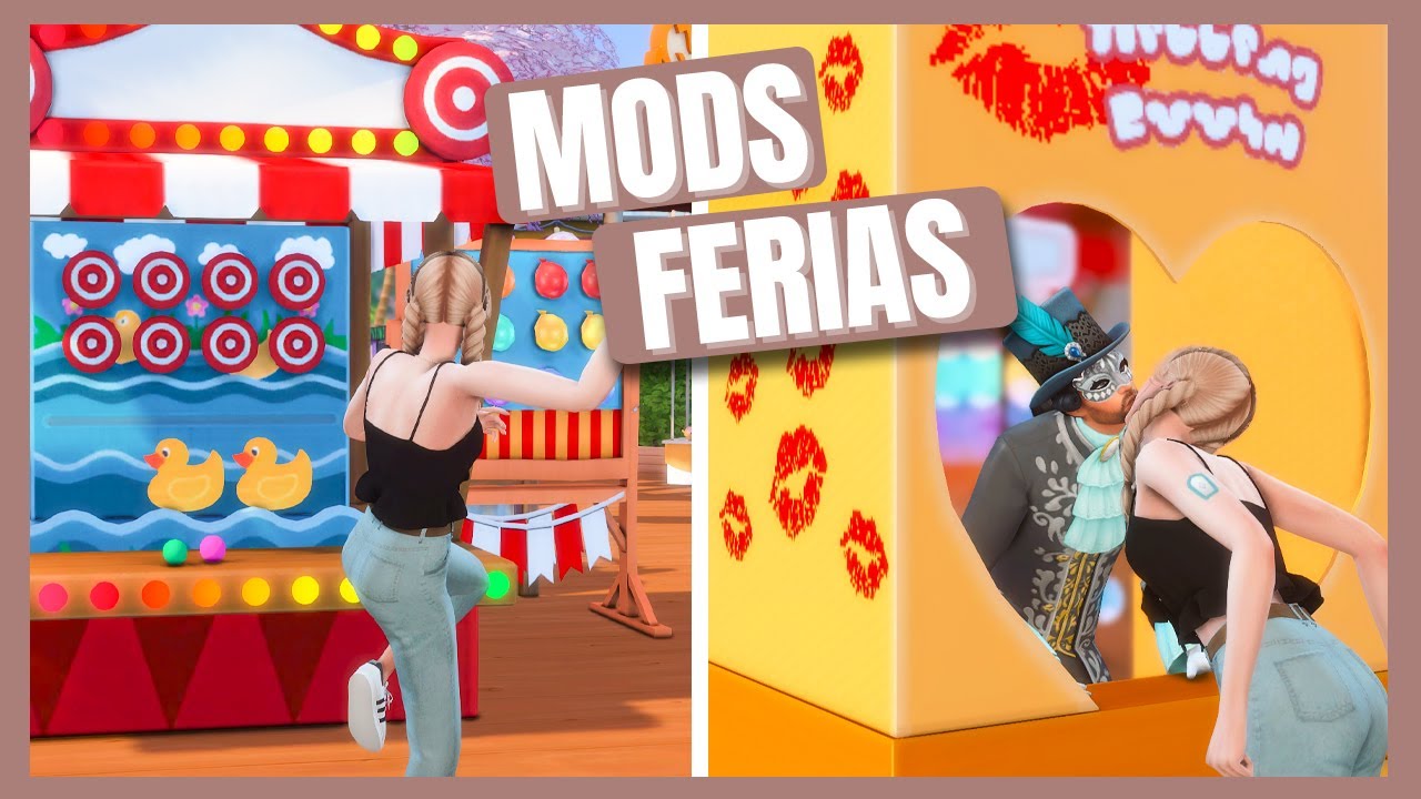 🔥INCREIBLES MODS de FERIAS 🎡para tus sims! ~ #JennBirdy - YouTube