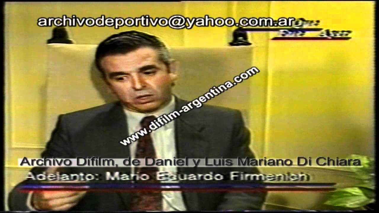 DiFilm - Entrevista a Mario Firmenich (1992) - YouTube