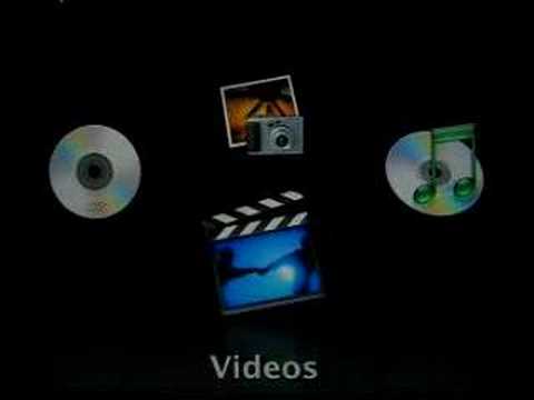 Testing Front Row on the iMac - YouTube