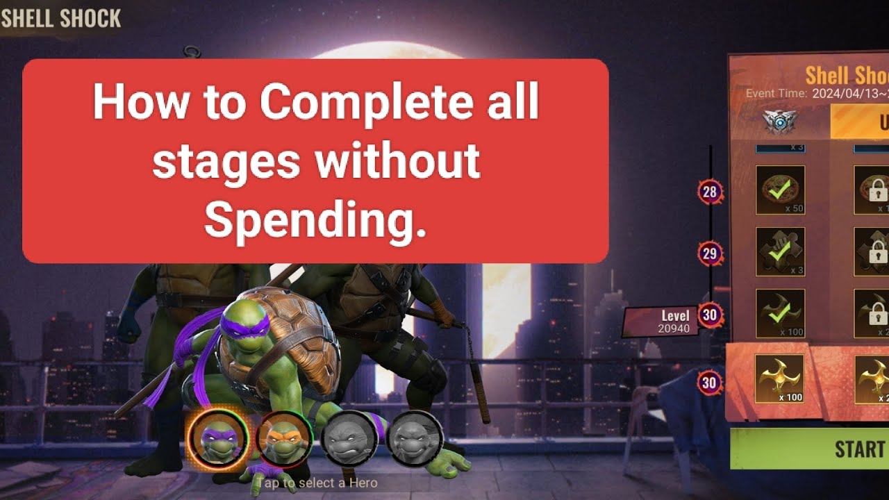 How to Pass all the stages in Shell Shock Event Without Spending. - YouTube