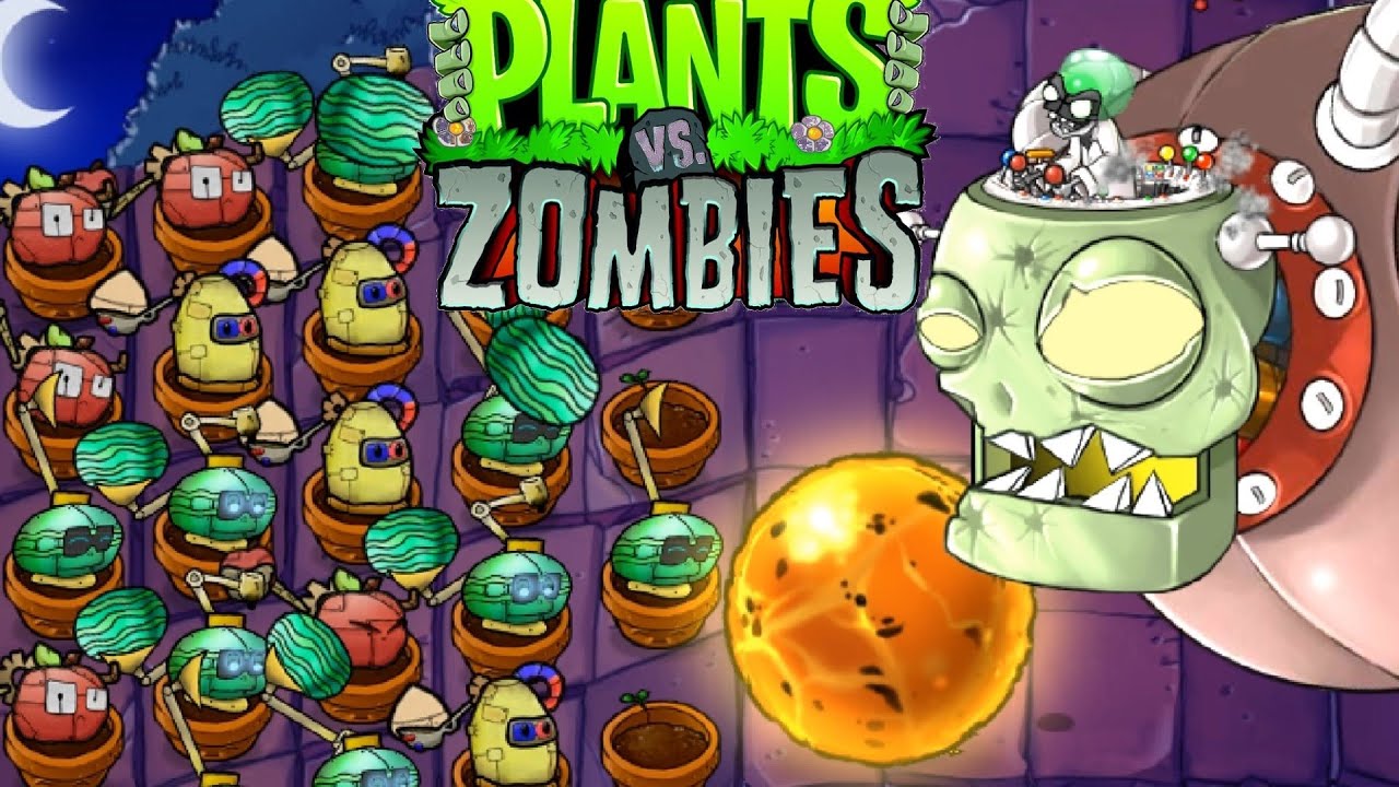 Plants vs. Zombies - Robot Mod Dr. Zomboss (PvZ 1 Robot Mod) - YouTube