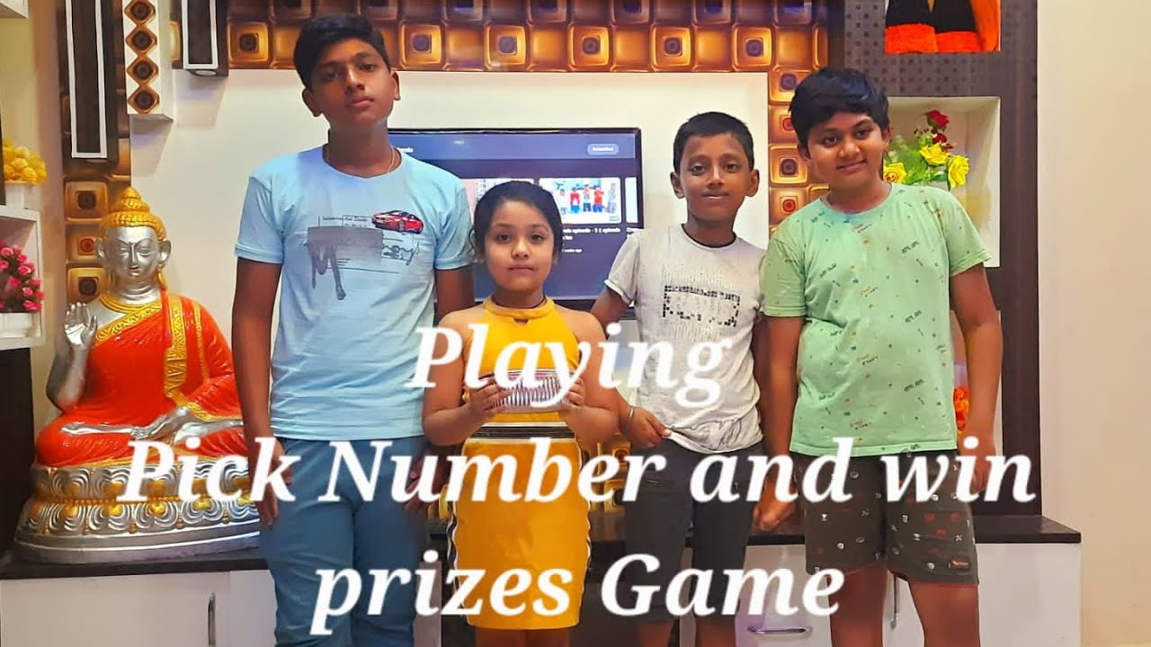Playing Pick number and win big prizes game || crazy friends - YouTube