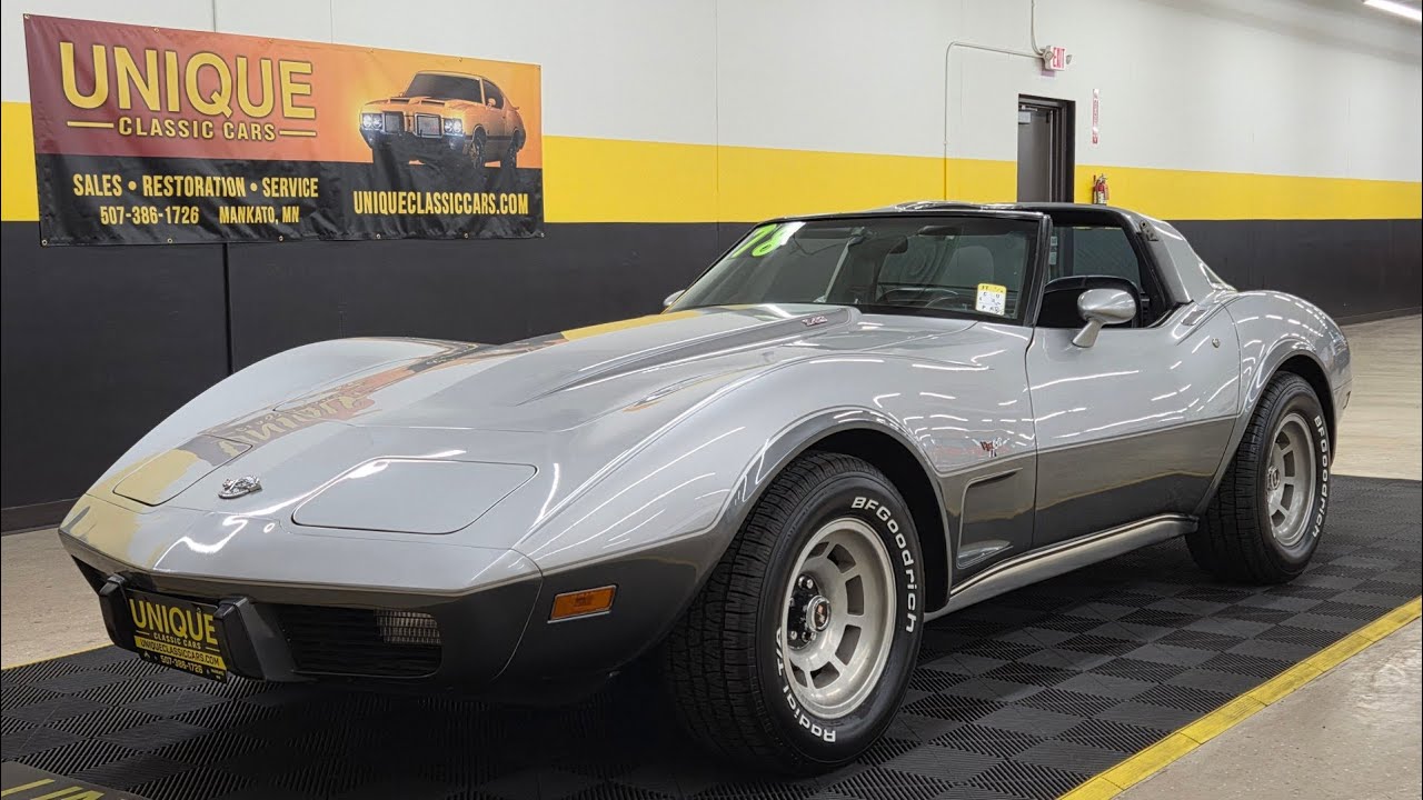 1978 Chevrolet Corvette L82 25th Anniversary Coupe | For Sale $24,900 ...