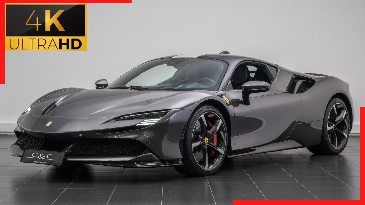 BRAND NEW Ferrari SF90 ASSETTO FIORANO in 4k - Sound, Interior ...