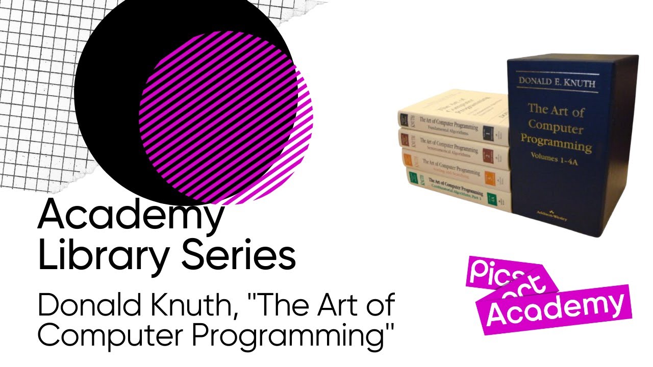 The Art of Computer Programming by Donald Knuth | Picsart Academy ...