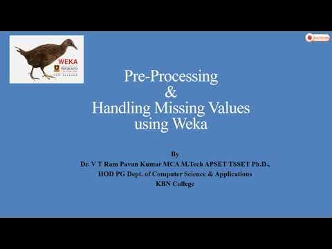 Data Preprocessing & Handling Missing Data using Weka - YouTube