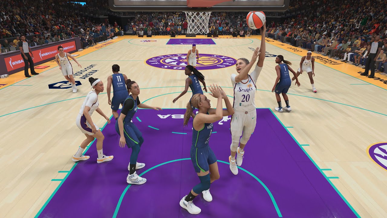 IF ONLY I COULD MAKE A LAYUP | NBA 2K24 The W: Cameron Brink EP10 - YouTube