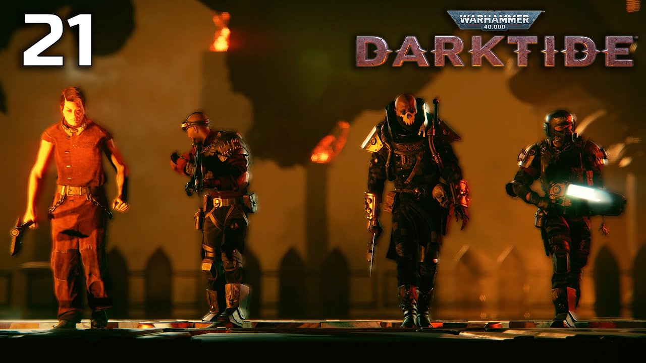 Warhammer 40K: Darktide - Gameplay Video 21 - Smelter Complex HL-17-36 ...