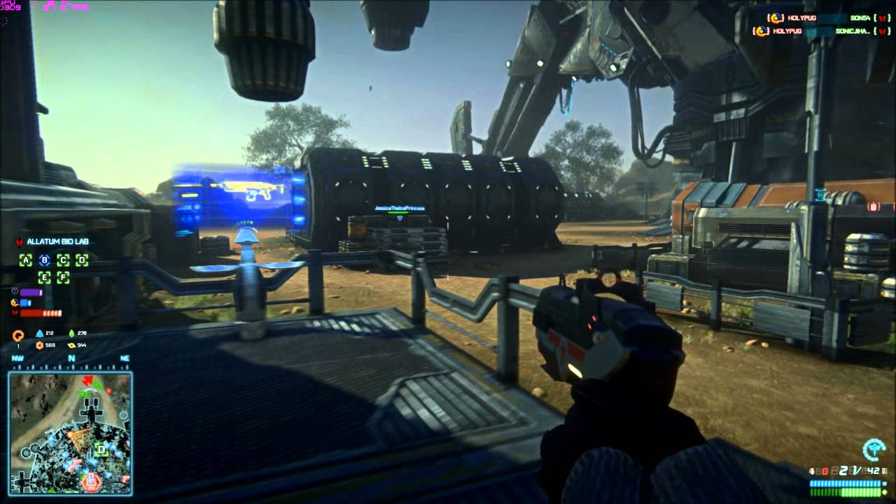 PlanetSide 2 Terran Republic Beta Gameplay HD - YouTube