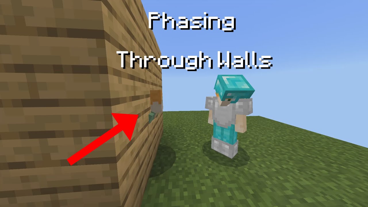 Phasing Through Walls In Skywars - YouTube