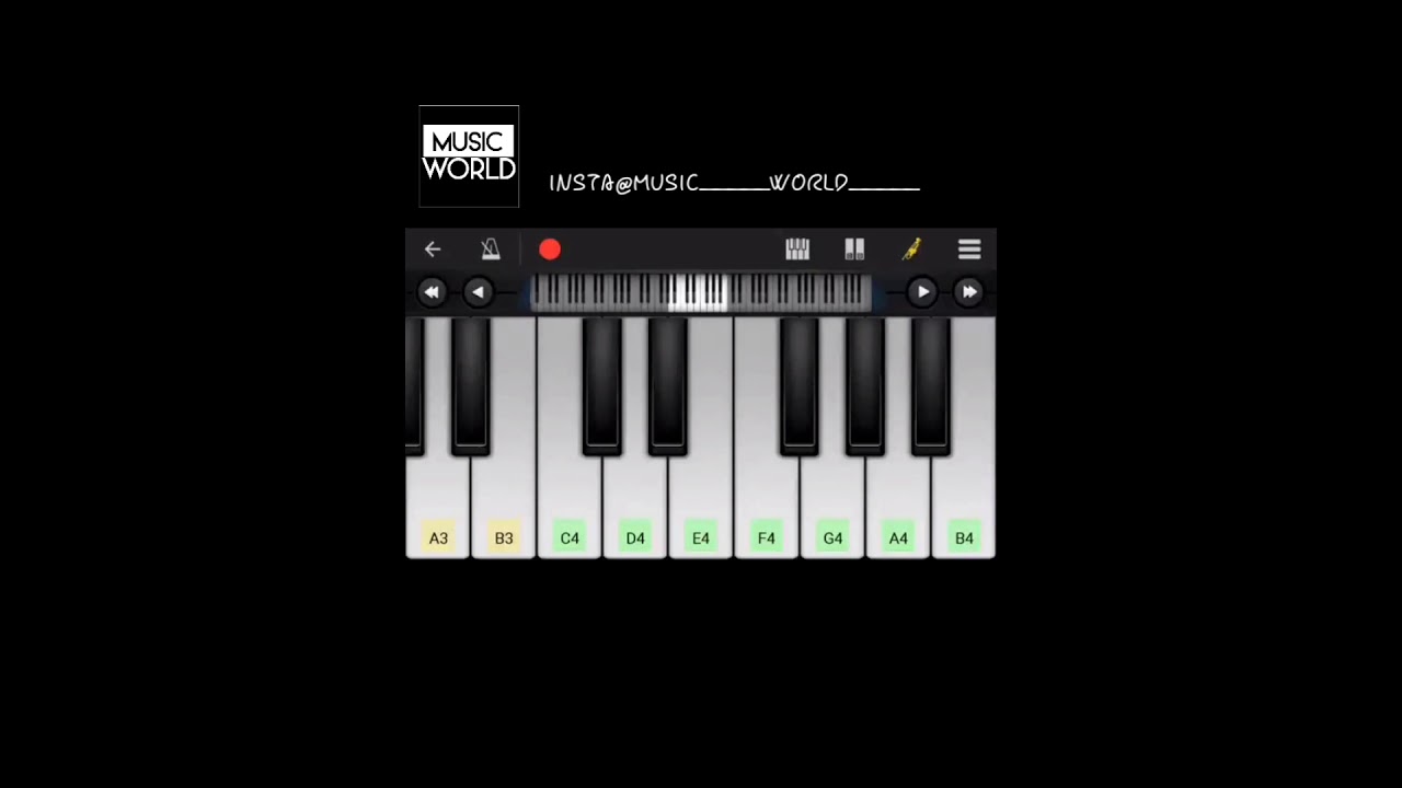 Red Bgm perfect piano - YouTube