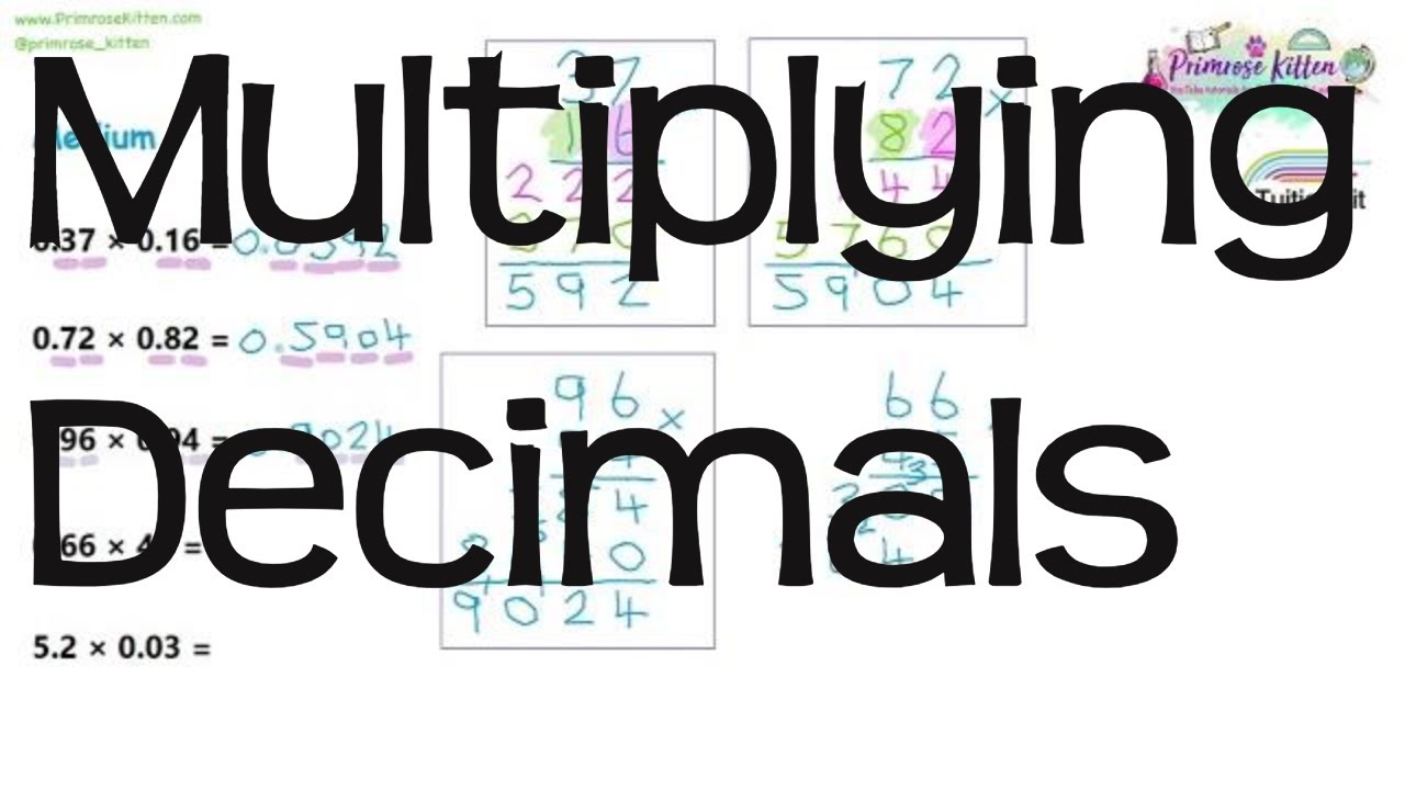 Multiplying Decimals | Maths GCSE and iGCSE Revision - YouTube