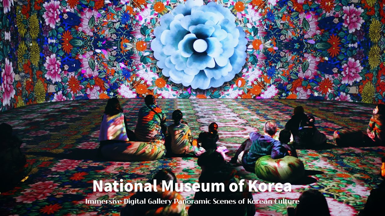 국립중앙박물관 National Museum of Korea | 디지털 실감 영상관 파노라마 Seoul, Korea - YouTube