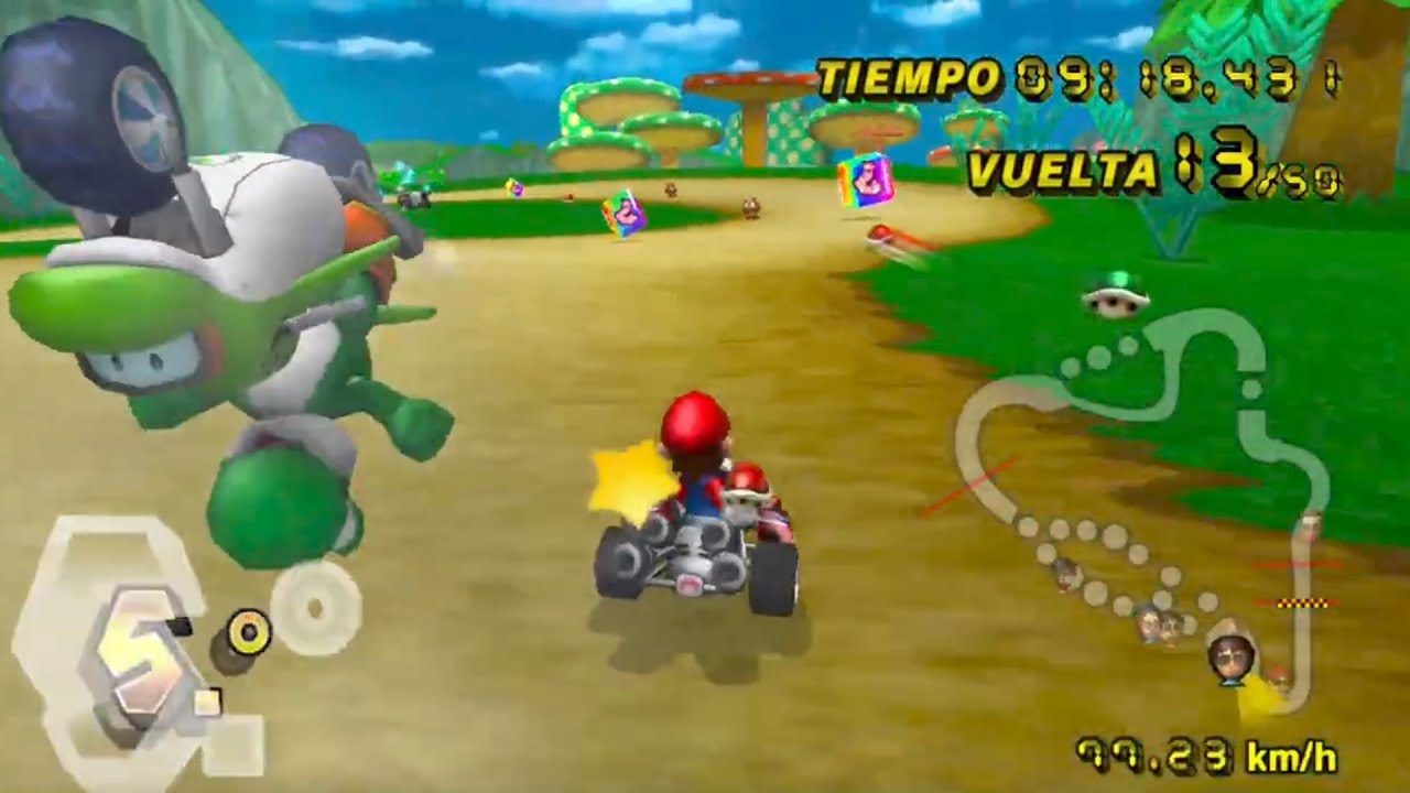 There's an OP Feather Shortcut on Mushroom Gorge and I don't know how ...