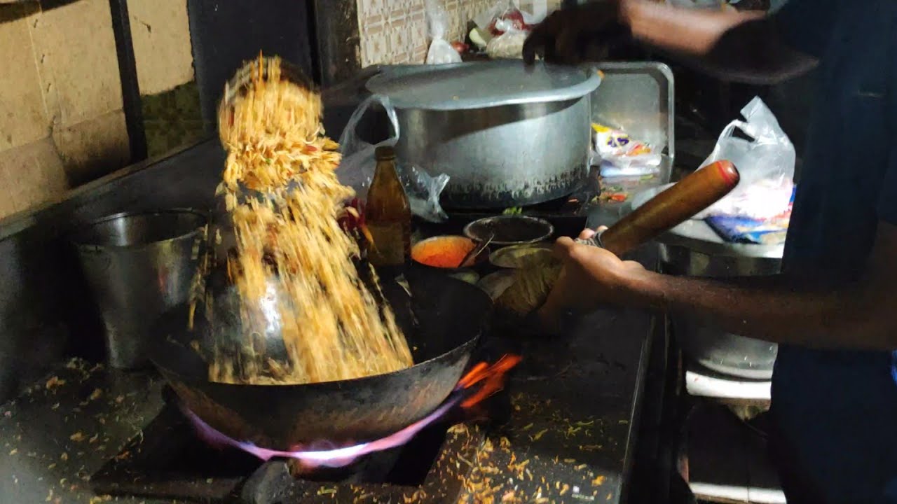 India's most favourite Chicken fried rice making | Indian Street food ...