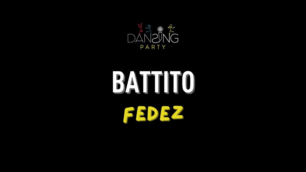 Fedez - Battito (Testo/Lyrics Karaoke Style) - YouTube