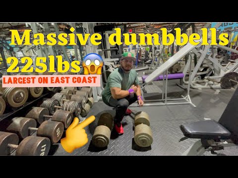 New Dumbbell PR!! 😱 - YouTube