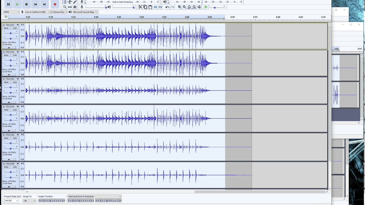 Editing and combining multitrack projects with Audacity - YouTube
