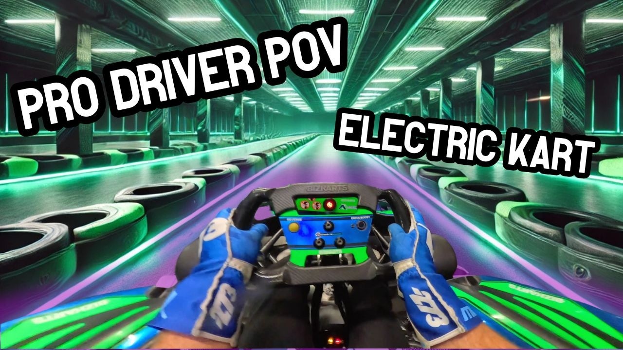 Pro Karting driver races on a rental track! - YouTube