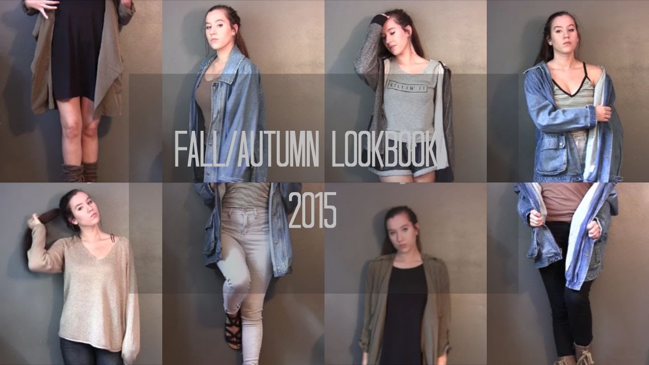 Fall/Autumn Lookbook 2015 - YouTube