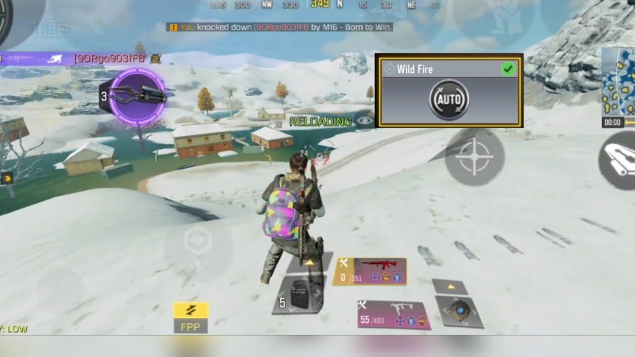 New M16 with FULL AUTOMATIC FIRE ATTACHMENT game play | Call of Duty ...