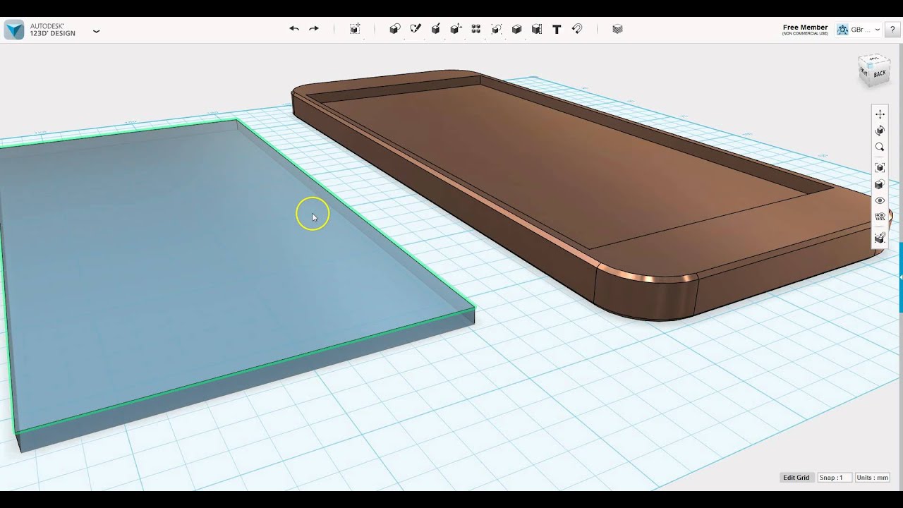 123D Design: Shortcut Guide - YouTube