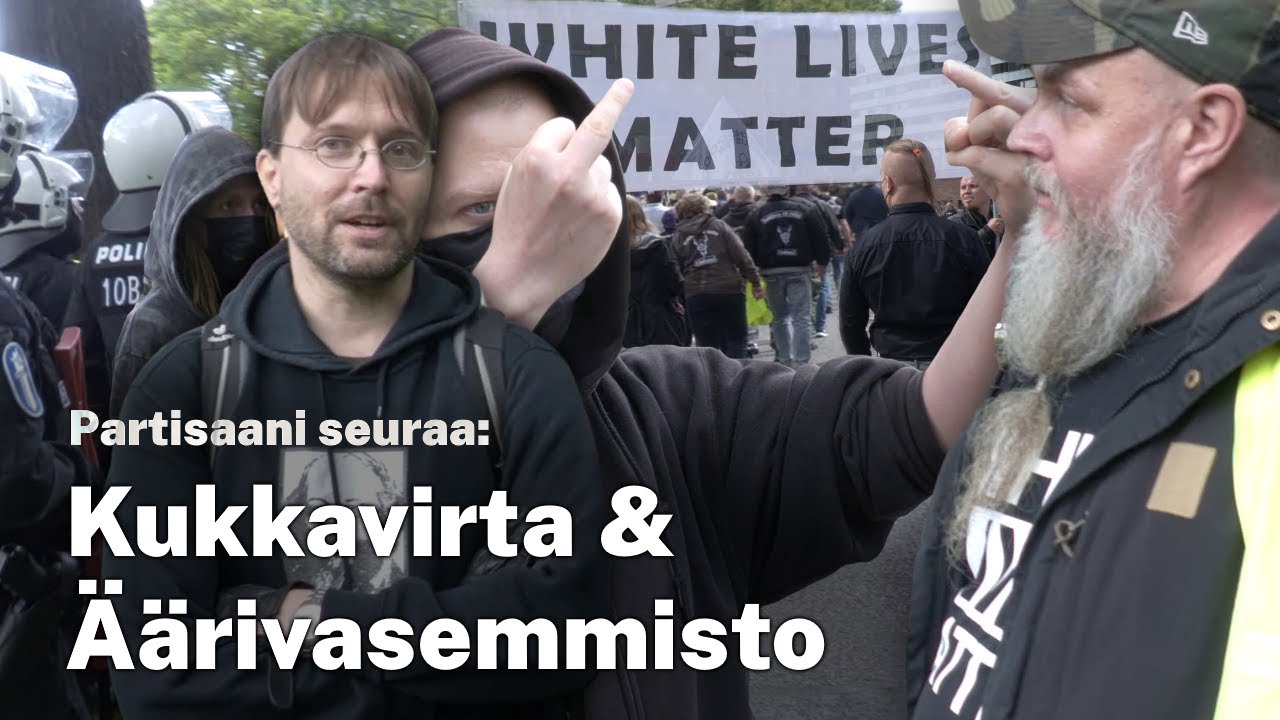 Partisaani Turussa 22.8.2021 – Kukkavirta ja äärivasemmisto - YouTube
