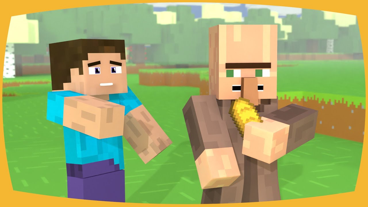 Minecraft Animation : Hungry Steve - YouTube