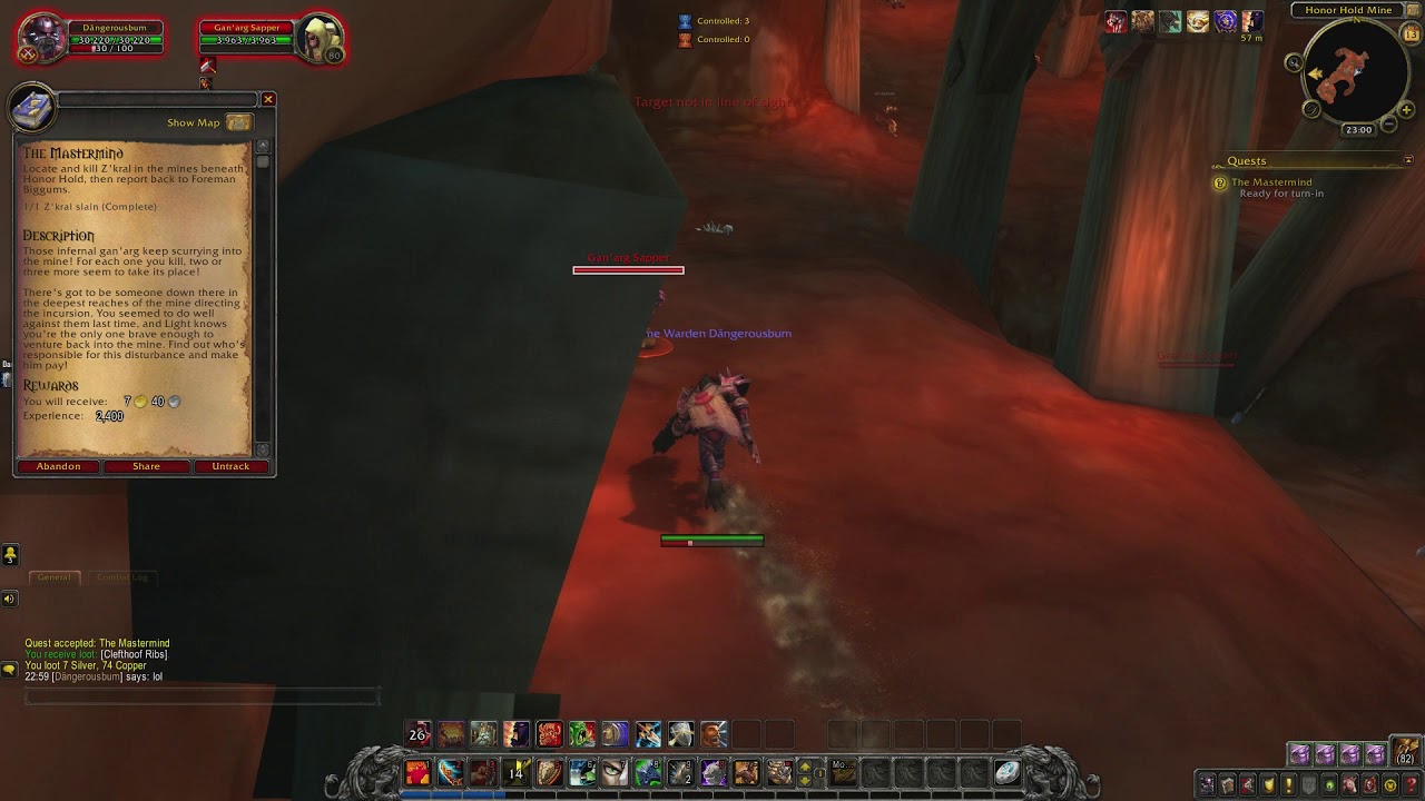 World of Warcraft: The Mastermind - Quest ID 10099 (Gameplay ...