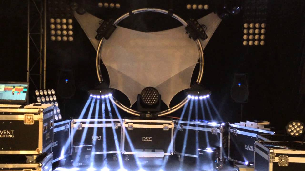M6B20W Event Lighting Integrate Multi Beam - YouTube