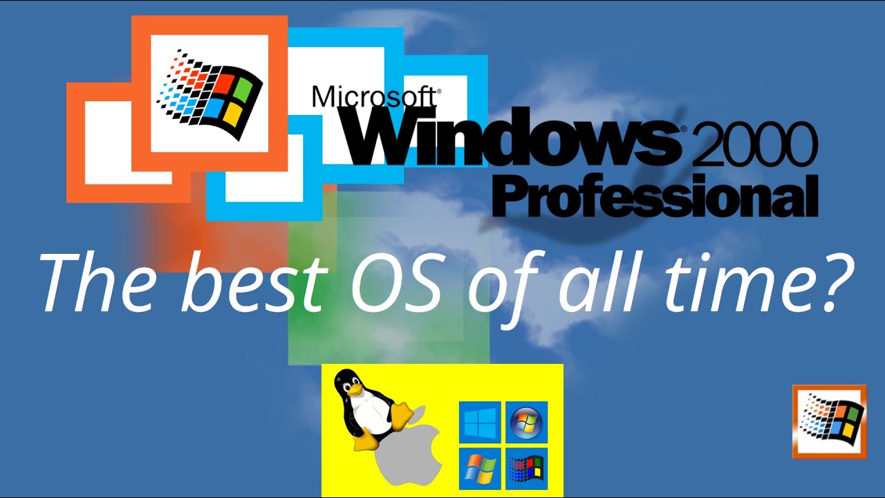 Installing Windows 2000 in 2024! - YouTube