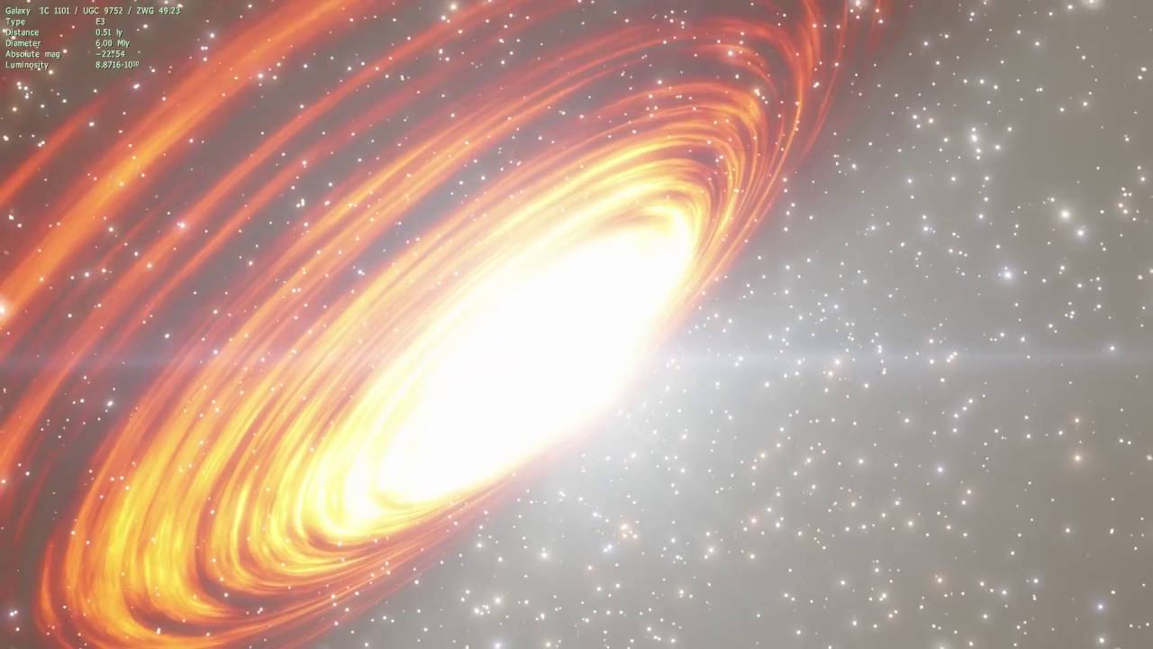 The BIGGEST Galaxy In The Universe IC 1101 Space Engine YouTube The BIGGEST Galaxy In The Universe IC 1101 Space Engine YouTube