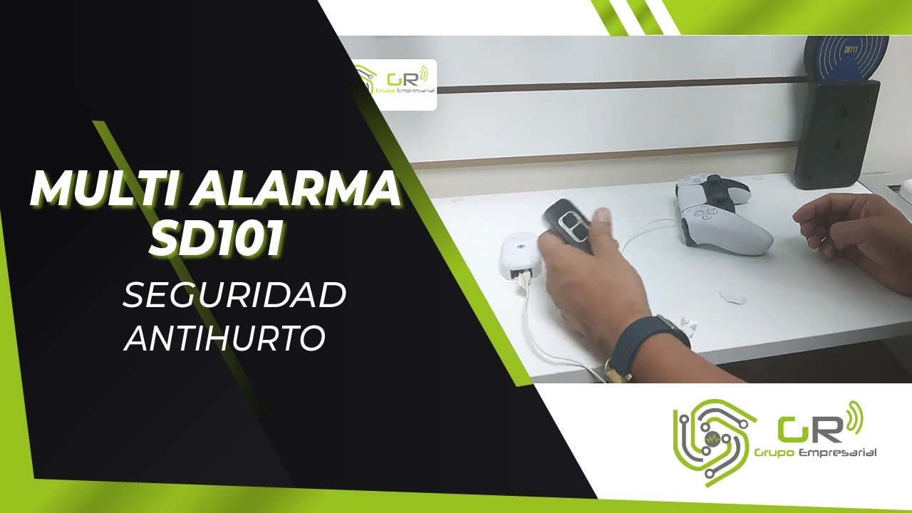 MULTI ALARMA SD101 Y ACCESORIOS - YouTube
