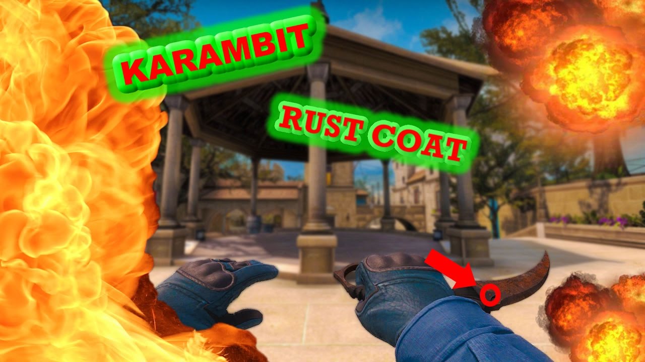 ⚡️Karambit Rust Coat | Skin Showcase CS : GO #8⚡️ - YouTube