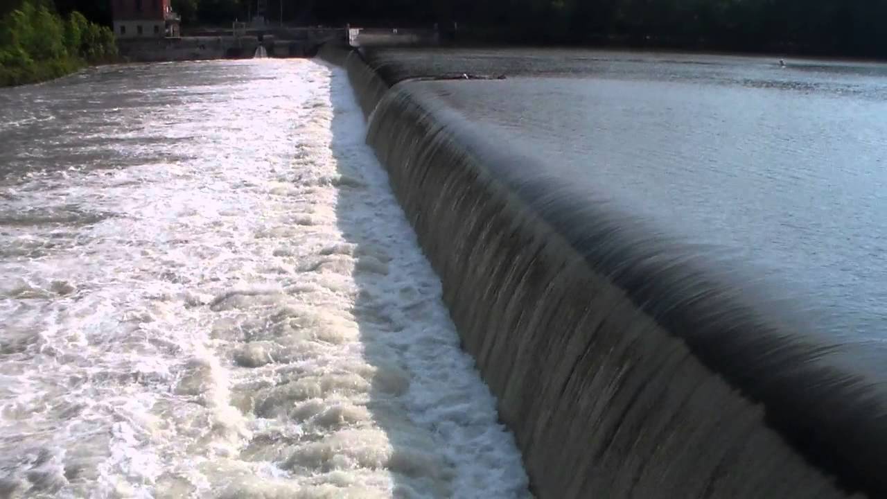 Potomac River Dam Number Five - Clear Spring, Maryland - YouTube