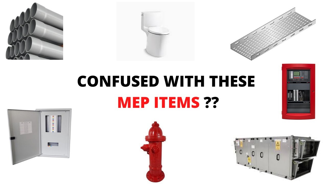 10 sets of similar MEP Items with their difference | Mechanical ...