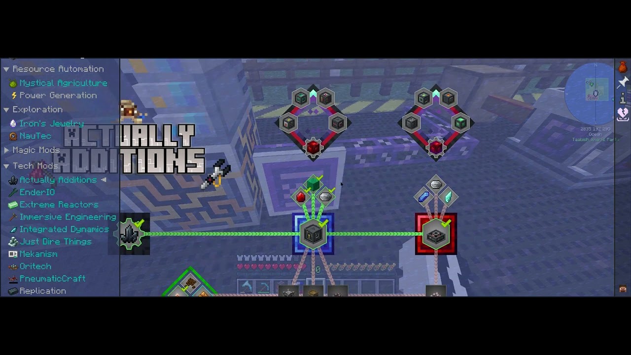 FTB Oceanblock 2 Ep. 8 – Atomic Reconstruction & New Tech from Actually Additions ⚡🛠️ - YouTube