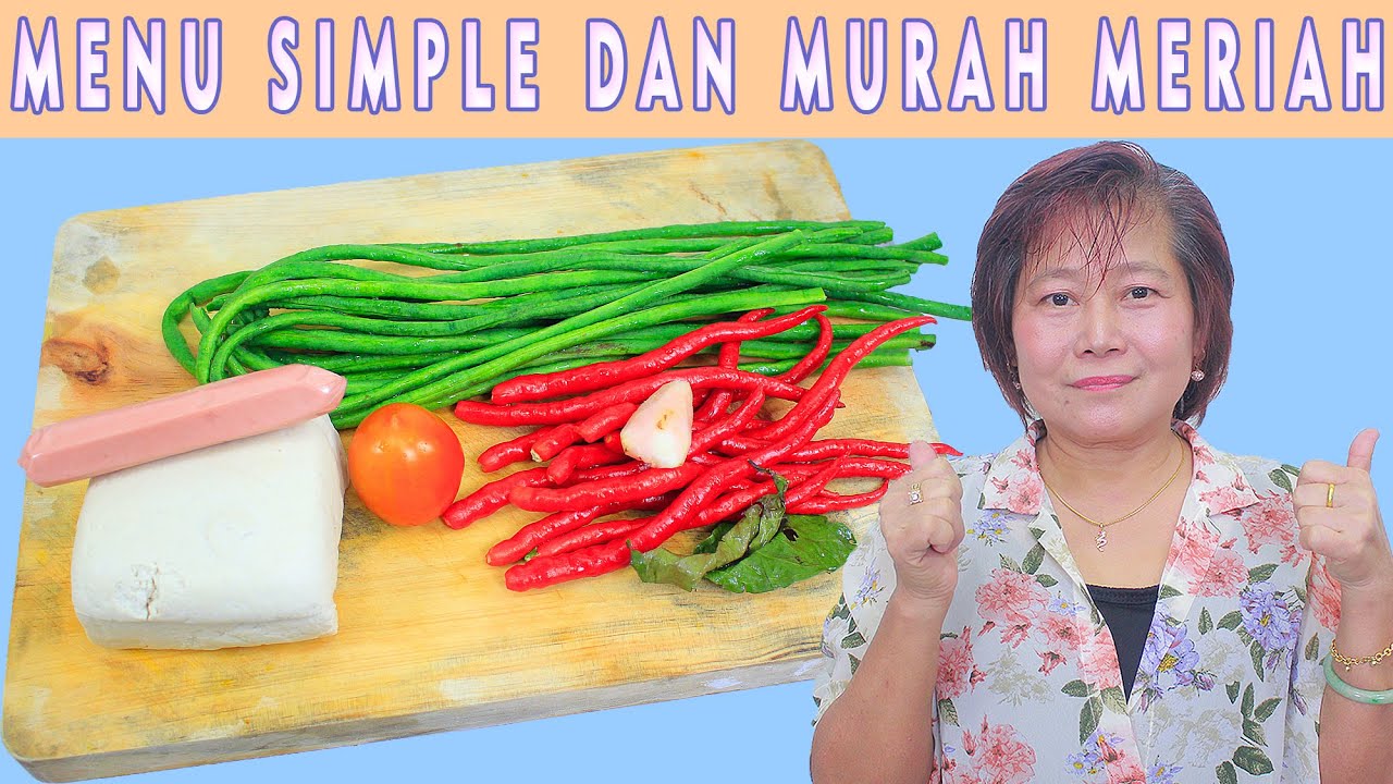 MENU SIMPLE DAN MURAH MERIAH!!! - YouTube