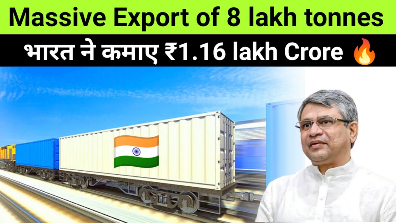BIG EARNING 🔥 Indian Railways gets $16 Billion through 8 lakh Tonnes ...