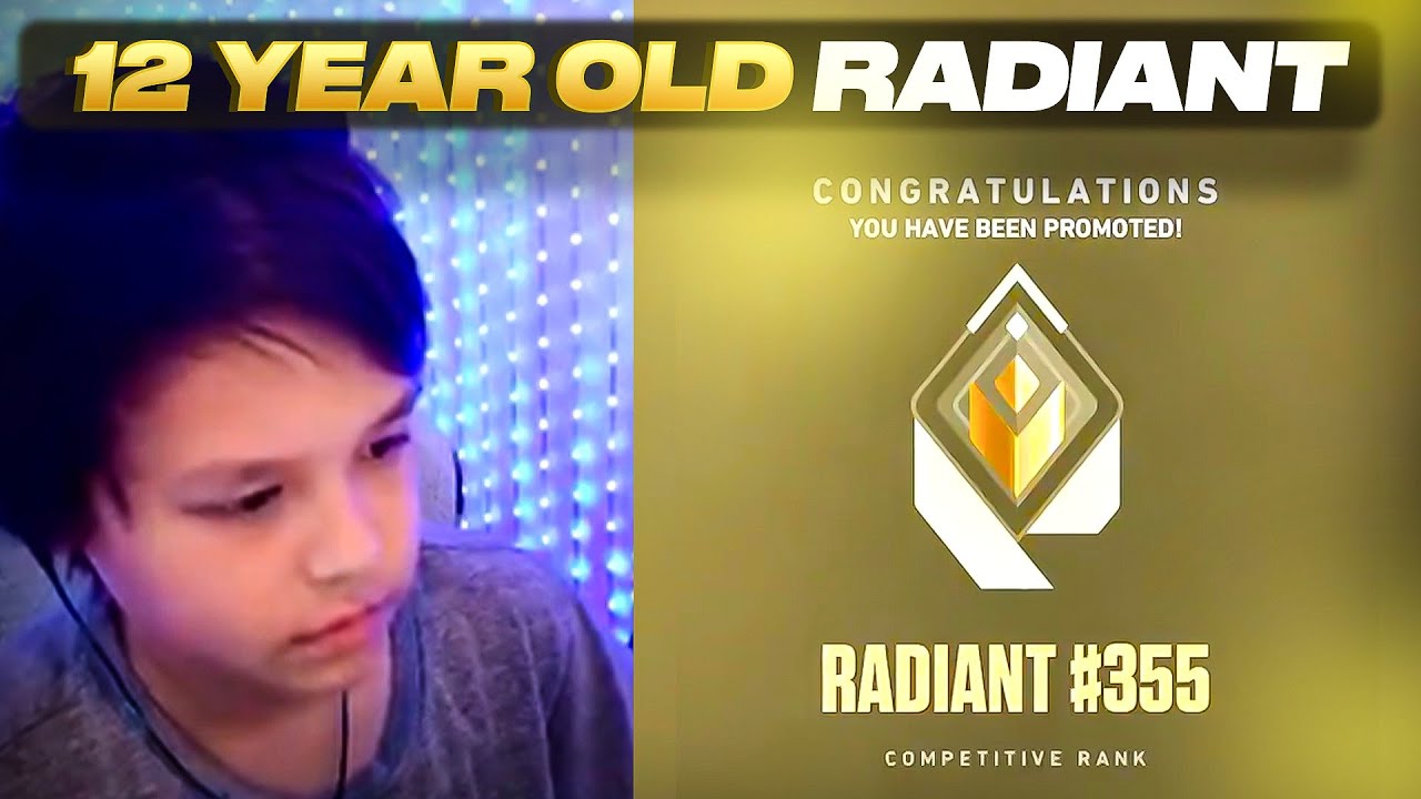 What A 12 Year Old Radiant Looks Like - YouTube