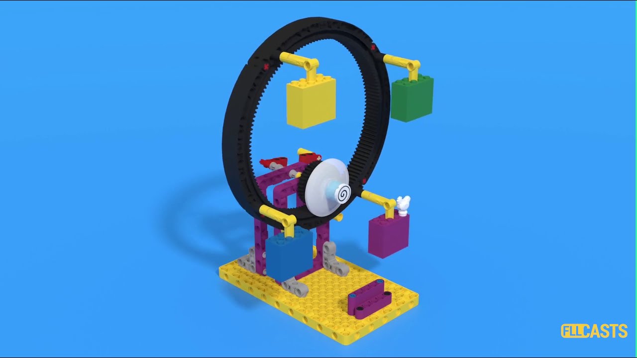 Ferris Wheel from LEGO SPIKE Prime - YouTube