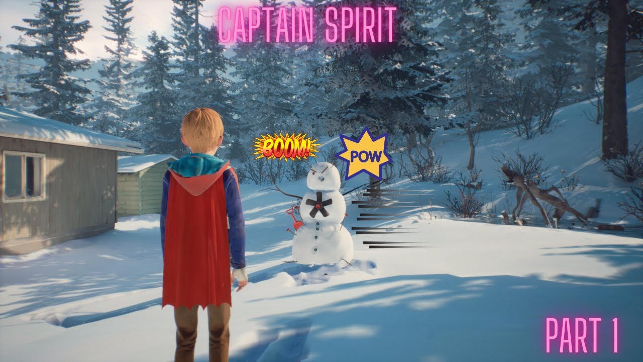 The awesome Adventures Of Captain Spirit Part 1 ~ SUPERHERO!! - YouTube