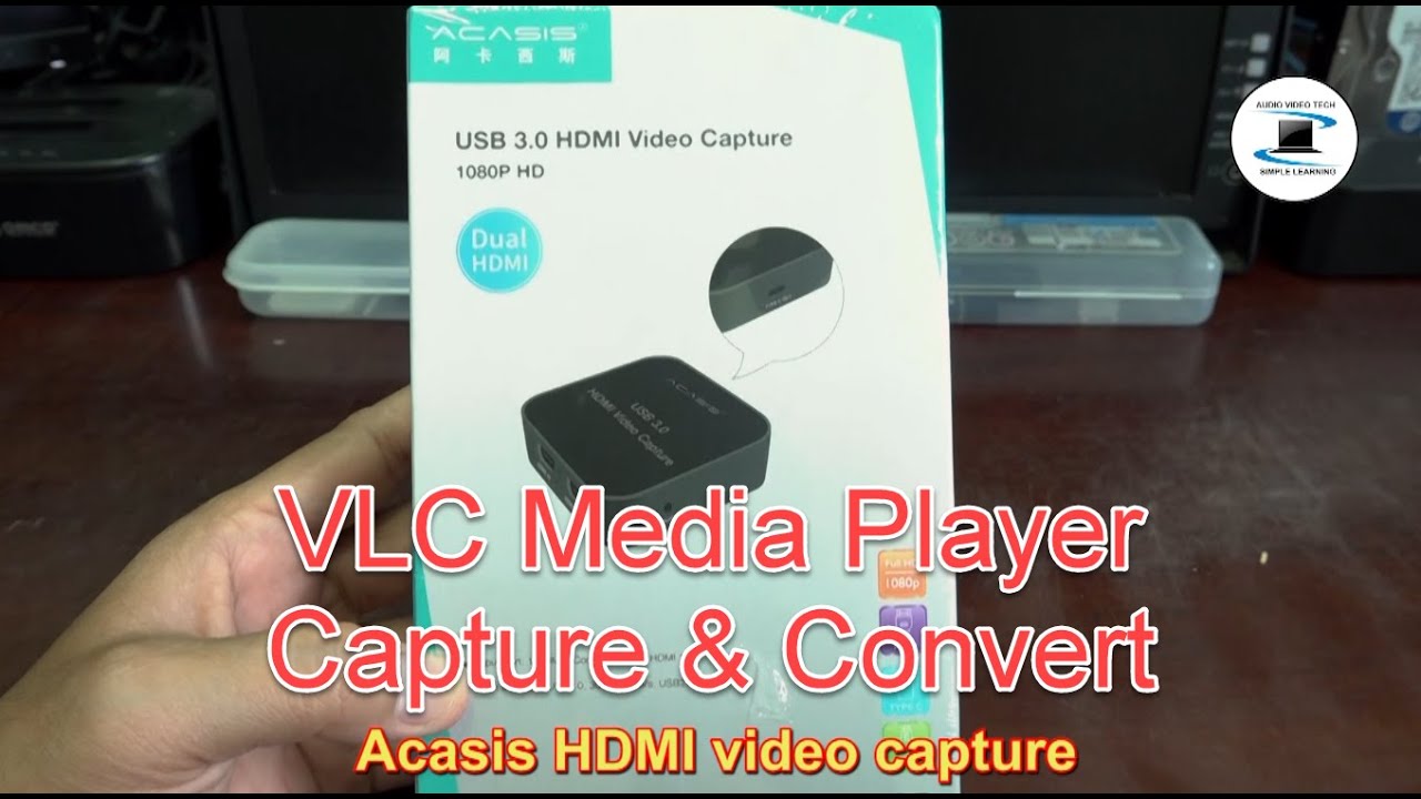 How to Capture and Convert to File using Acasis HDMI video capture ...