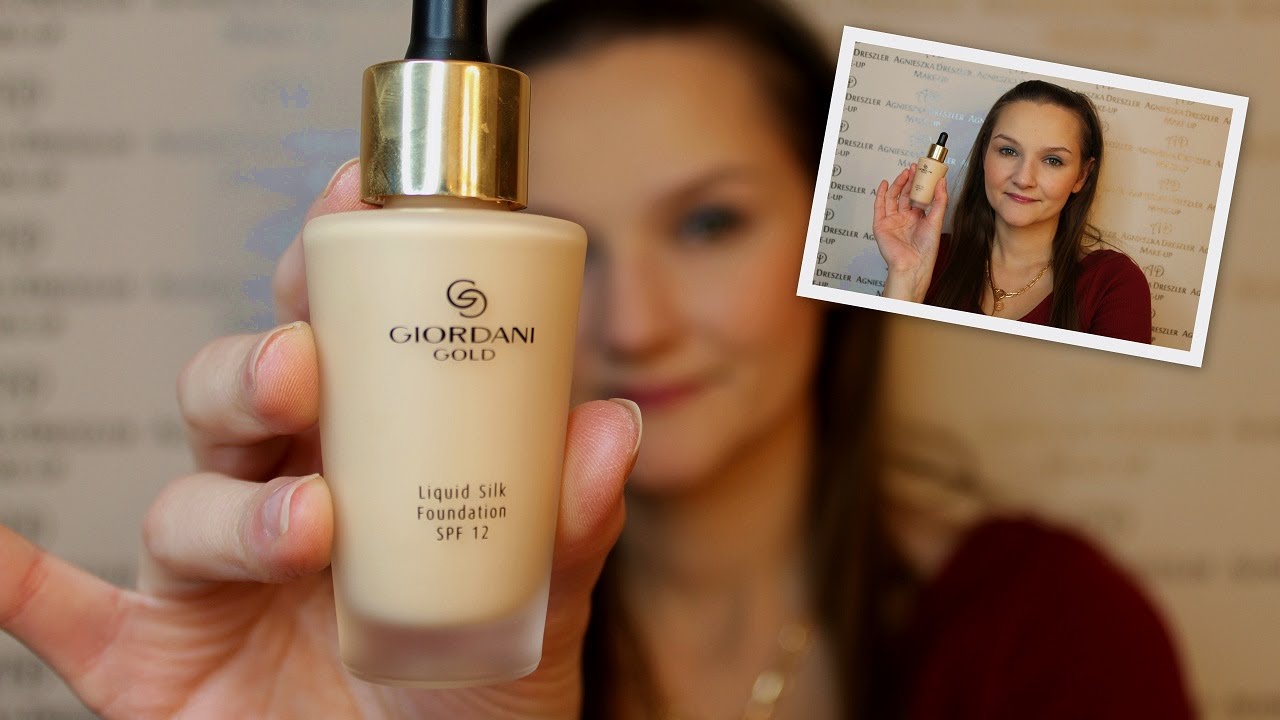 Test kosmetyczny ORIFLAME GIORDANI GOLD liquid silk foundation | Hit ...