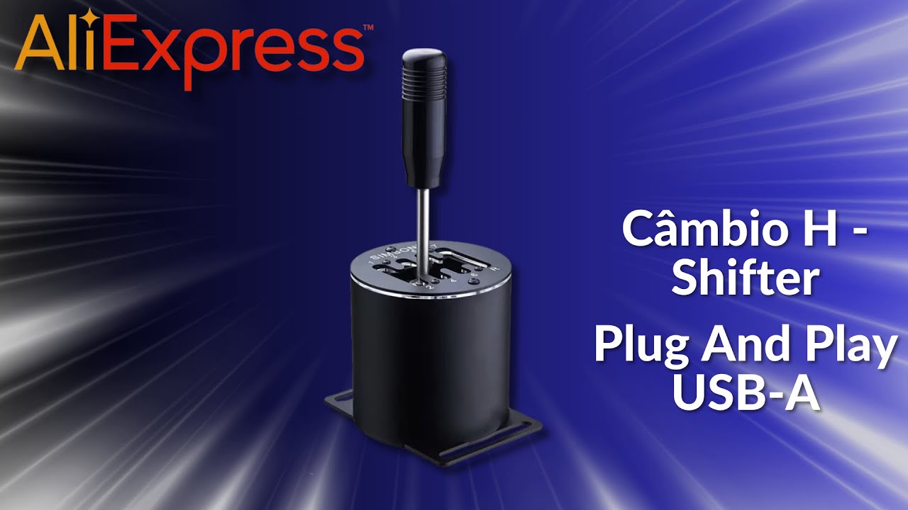SIMSONN Câmbio - H Shifter Sim Racing (Sensor Hall) - YouTube