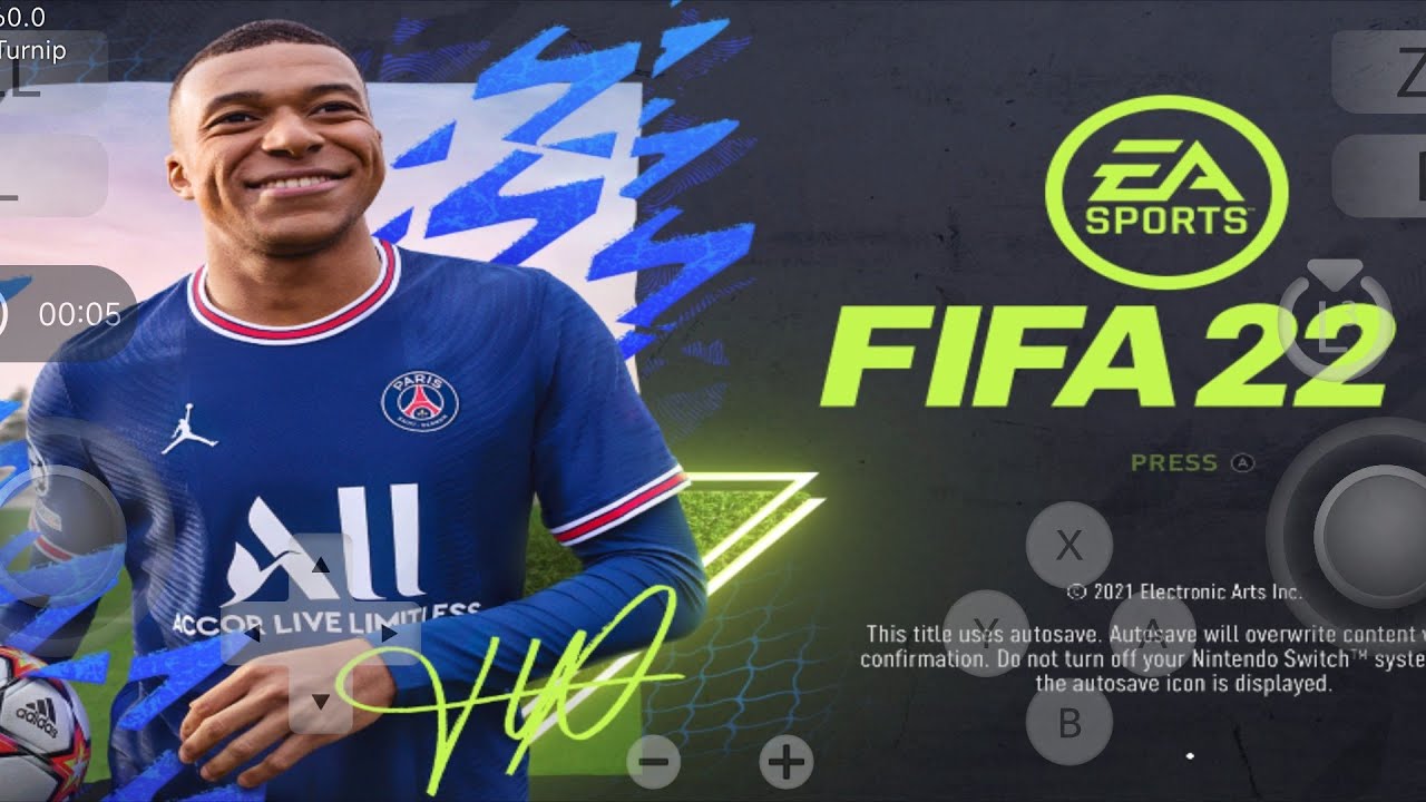 Fifa 22 Switch Yuzu Emulator Snapdragon 870 Gameplay - YouTube