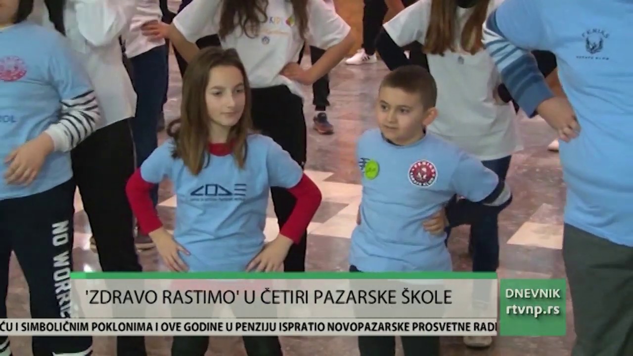 "Zdravo rastimo" krenuo iz Osnovne škole Vuk Karadžić - YouTube