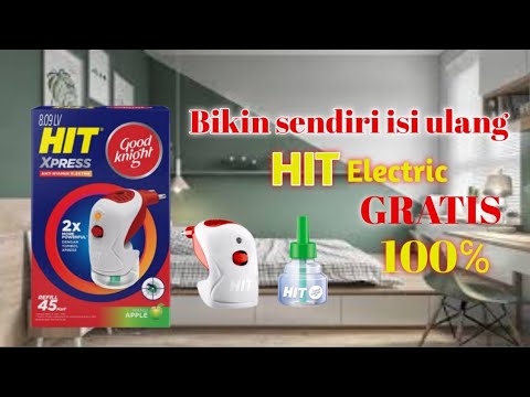 CARA Membuat Isi Ulang HIT Electric sendiri Mudah dan Murah - YouTube
