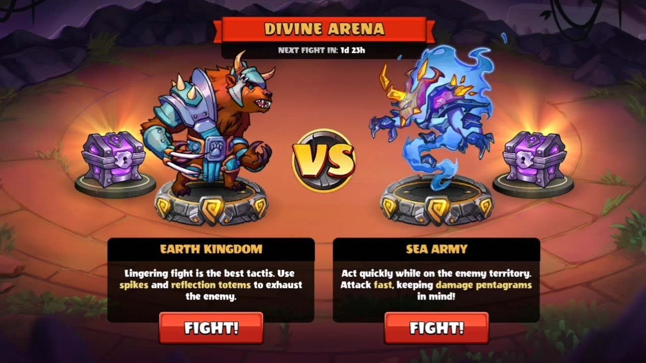 Divine Arena - Earth Kingdom vs Sea Army - YouTube